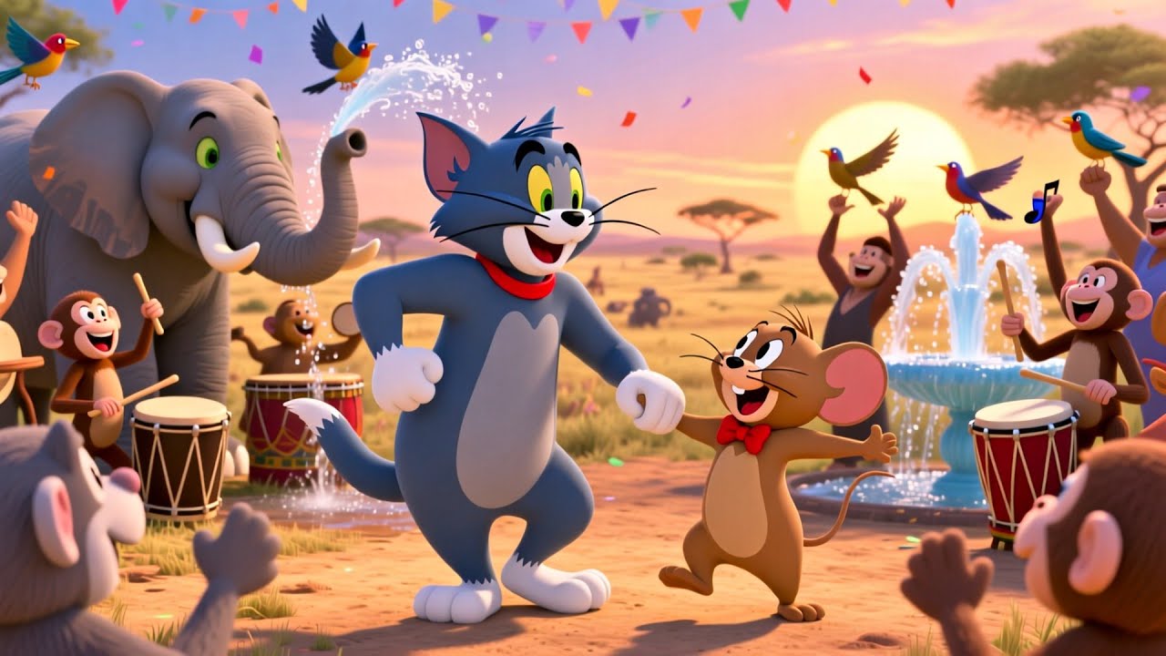 Tom and Jerry's Wild Safari Adventure - YouTube