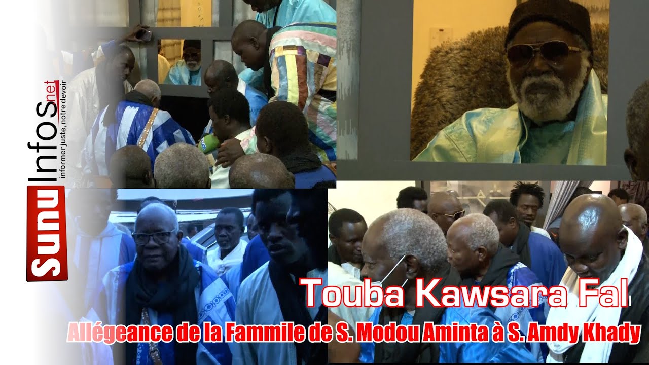 Touba - Kawsara Fall: La Famille de S. Modou Aminta Fall renouvelle leur allégeance à S. Amdy ...