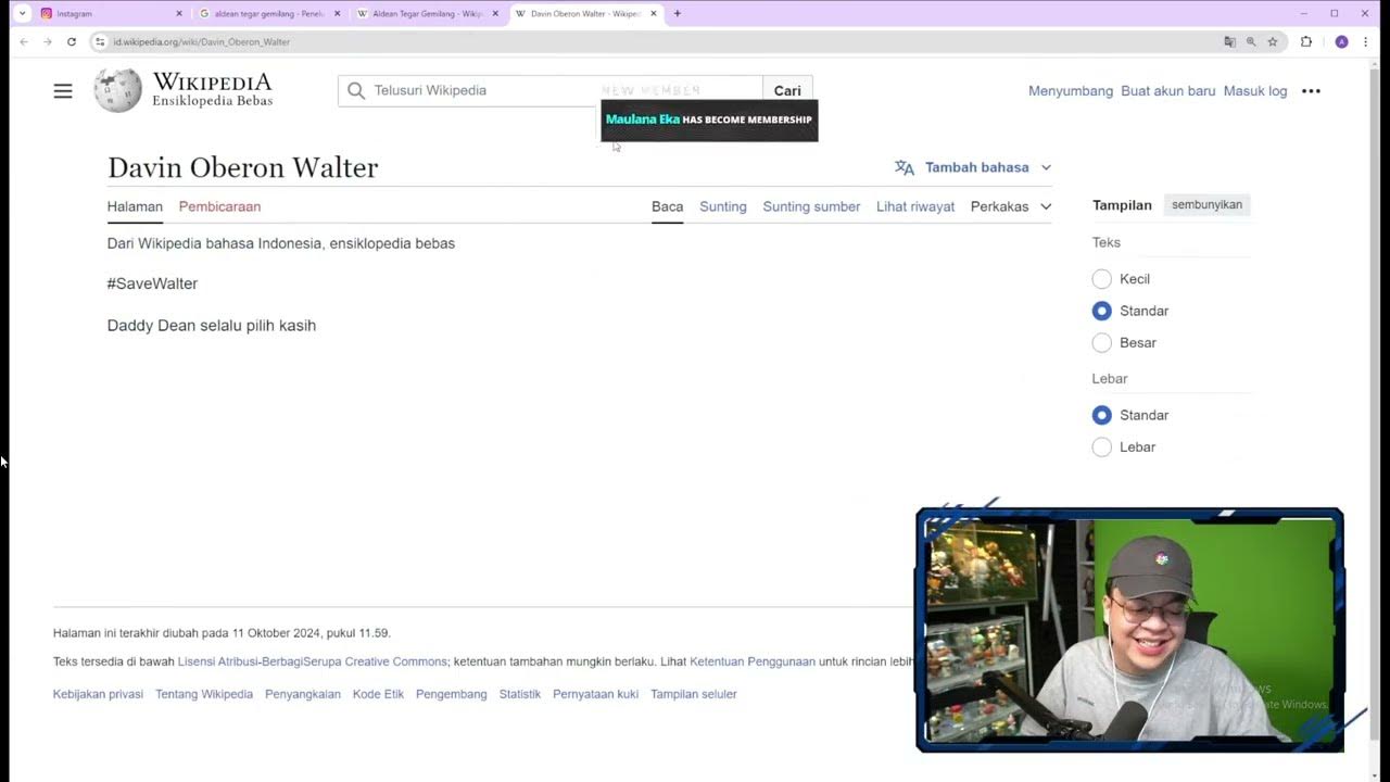 React Wikipedia Mas Dean - YouTube
