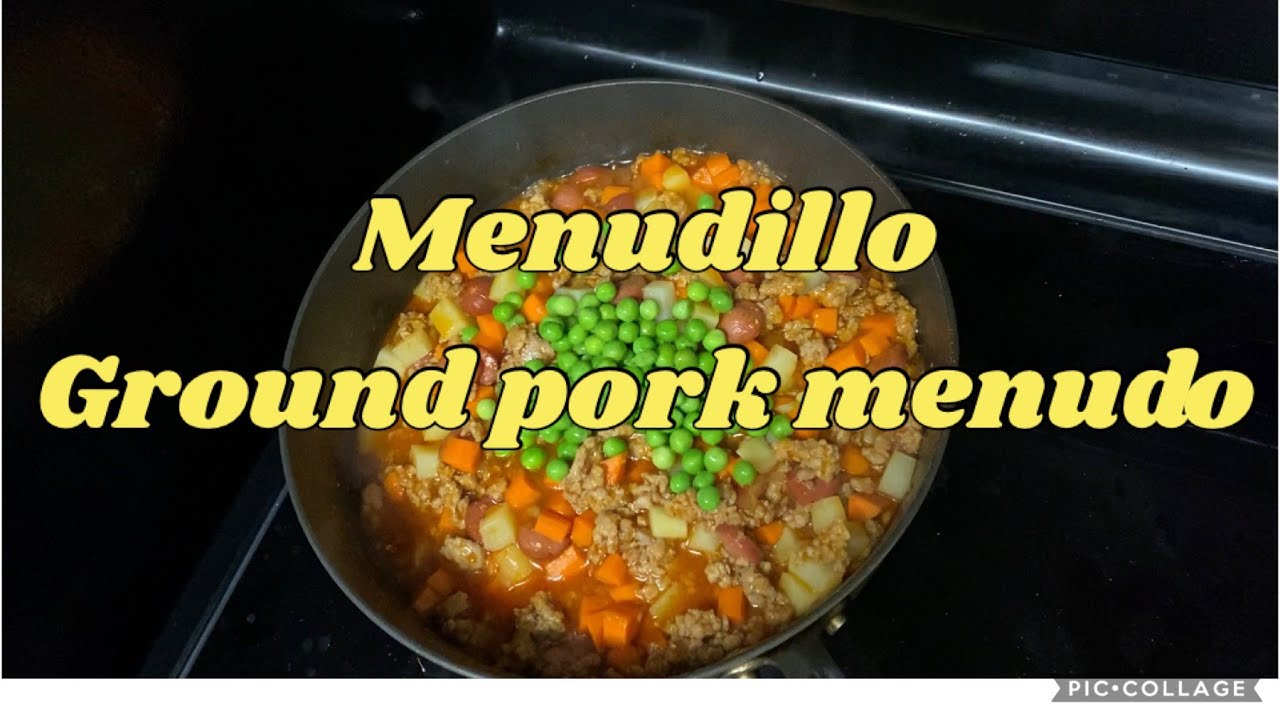 Ground Pork Menudo Style | Menudillo | Pinoy Dish | Panlasang Pinoy ...