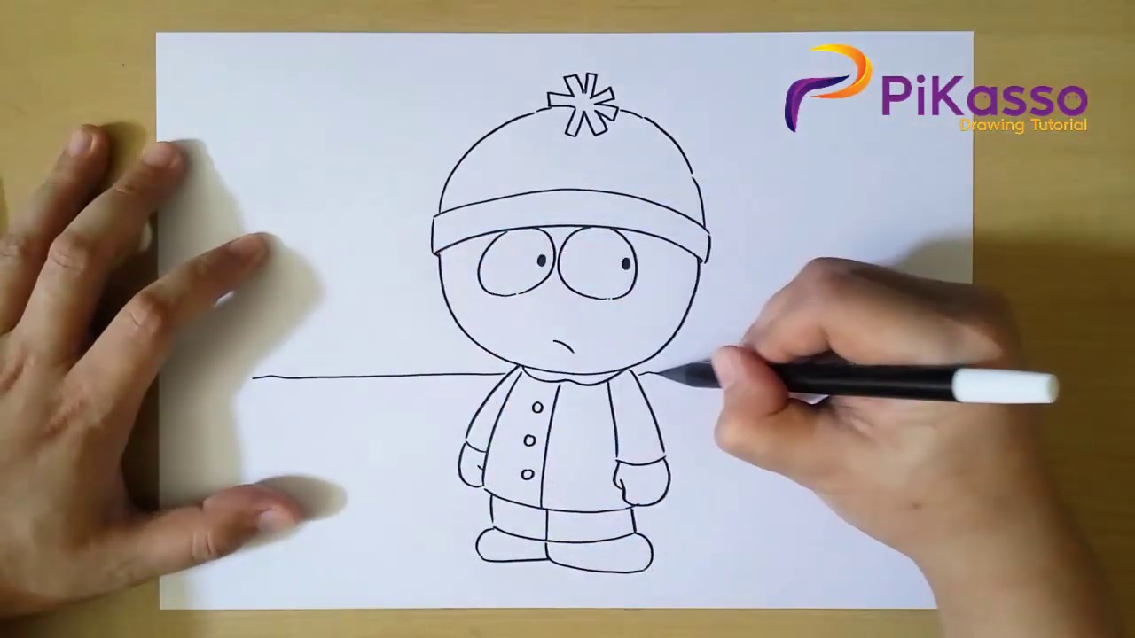 How to Draw South Park step by step - YouTube
