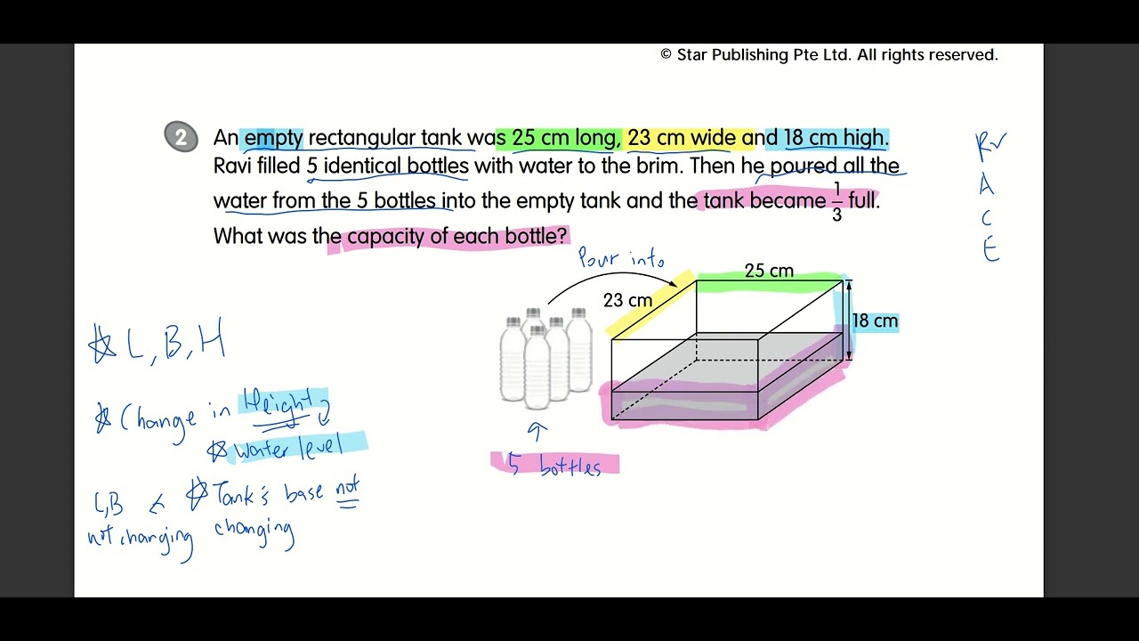5A WB Pg 156 L2 Q2 Chap 5 Volume Word Problems - YouTube