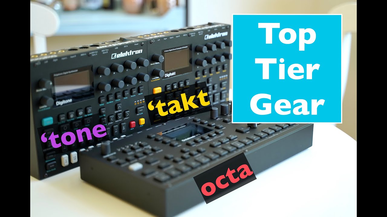 My 3 Favorite Synths / Samplers: Octatrack, Digitakt, and Digitone beat ...