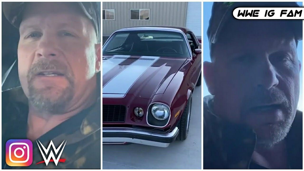 Checkout Stone Cold's New Car | WWE IG Fam - YouTube