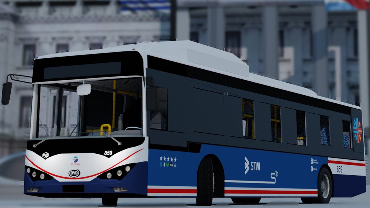 OMSI 2 】— BYD K9 CUTCSA - YouTube