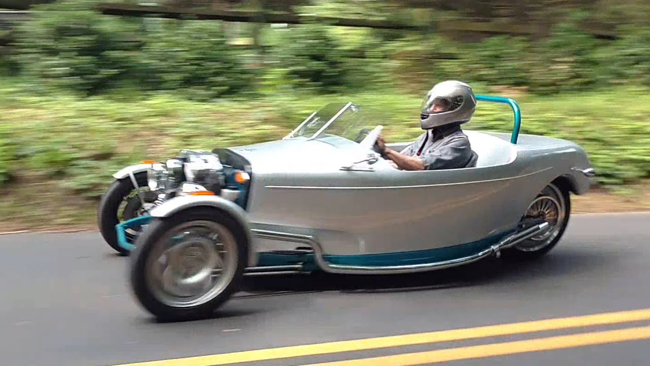 Tiger Cat Three Wheeler by Drivin' Ivan - YouTube