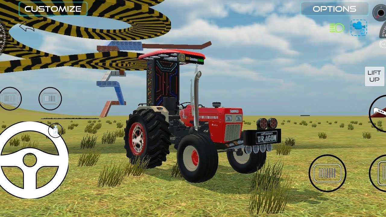 Indian Tractor Farming Simulator | Indian Tractor Game | tractor ka ...