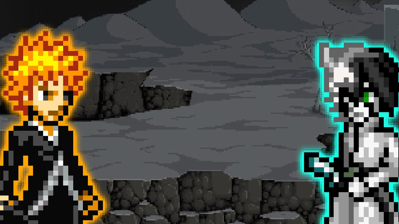 WIP Ichigo vs Ulquiorra | Stick Nodes Sprite Animation - YouTube