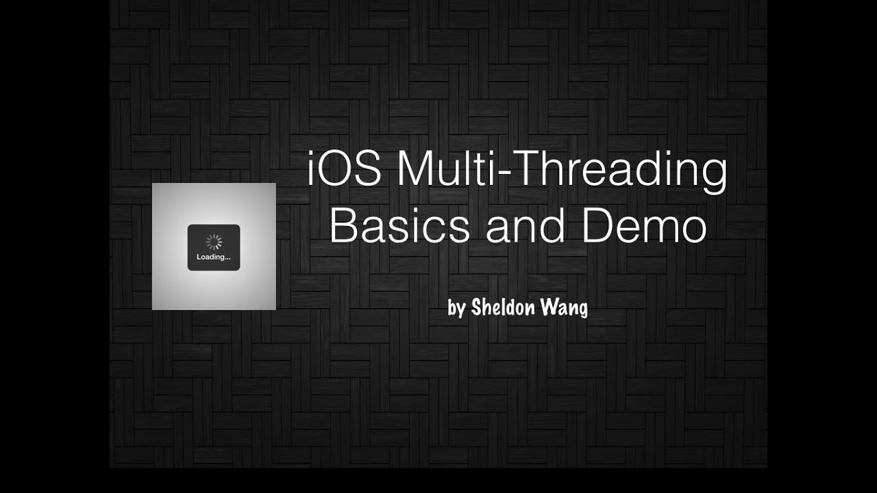 Ios Tutorial Multi Threading Basics Image Downloading In Objective C Youtube 7873