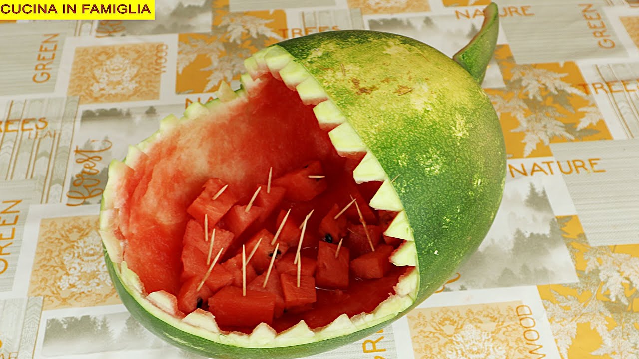 COME SERVIRE L' ANGURIA IN MODO ORIGINALE 🍉🍉 - YouTube