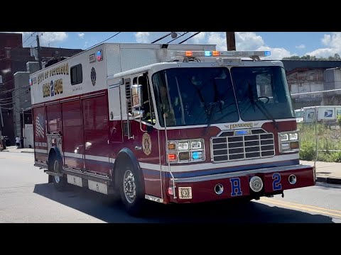 Paterson Fire Department Rescue 2 Responding 8-24-22 - YouTube