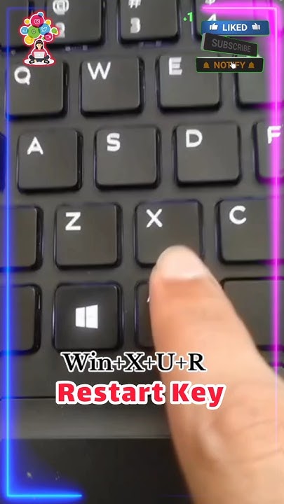 How to Restart PC shortcut keys #computer #laptop #shortcutkeys # ...