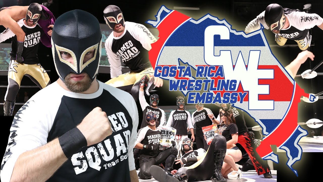 【試合映像】コスタリカよりCWE選手参戦！カイセル（CWE）、勝村周一朗、新納刃 vs. 政宗、大和ヒロシ、スペル・チノ - YouTube