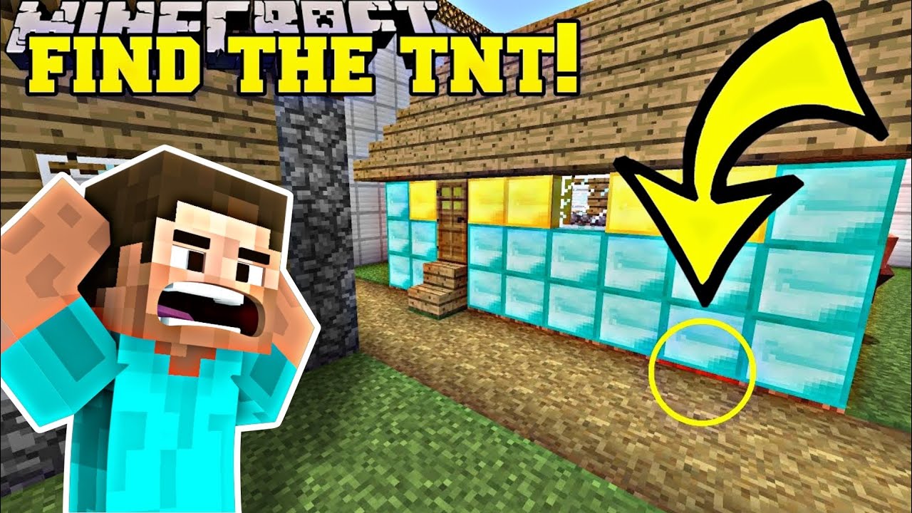 Minecraft, Find The TNT Challenge!! | MC Challenges - [PART-3] - YouTube
