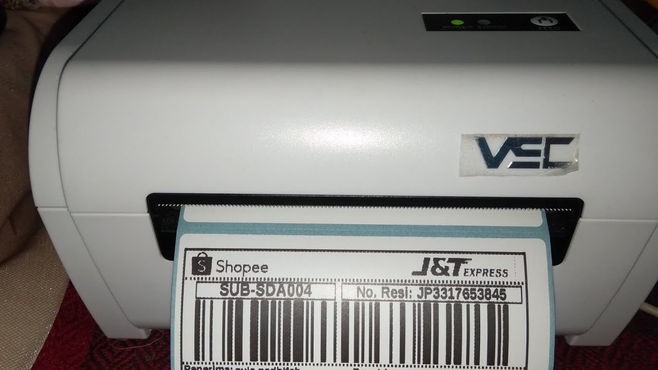 CARA CETAK RESI SHOPEE DARI HP KE PRINTER THERMAL SECARA MASSAL ...