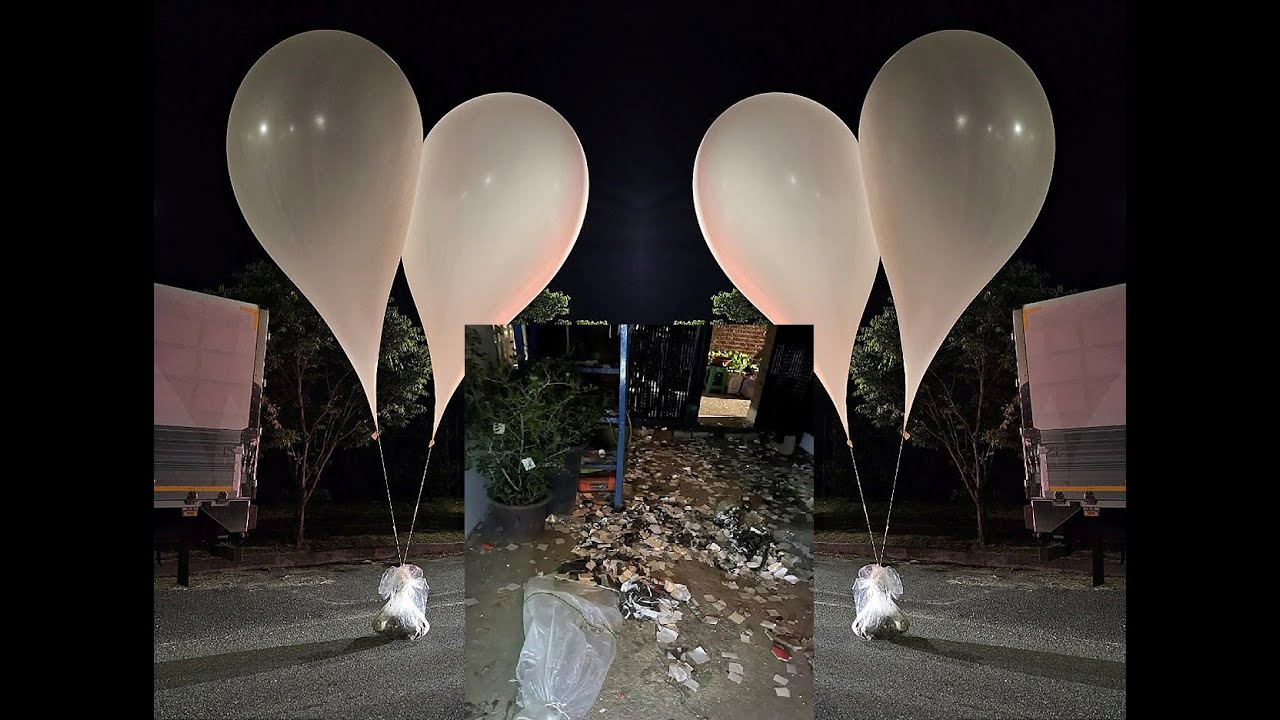 Unseen Threat: North Korea's Waste Balloons - YouTube
