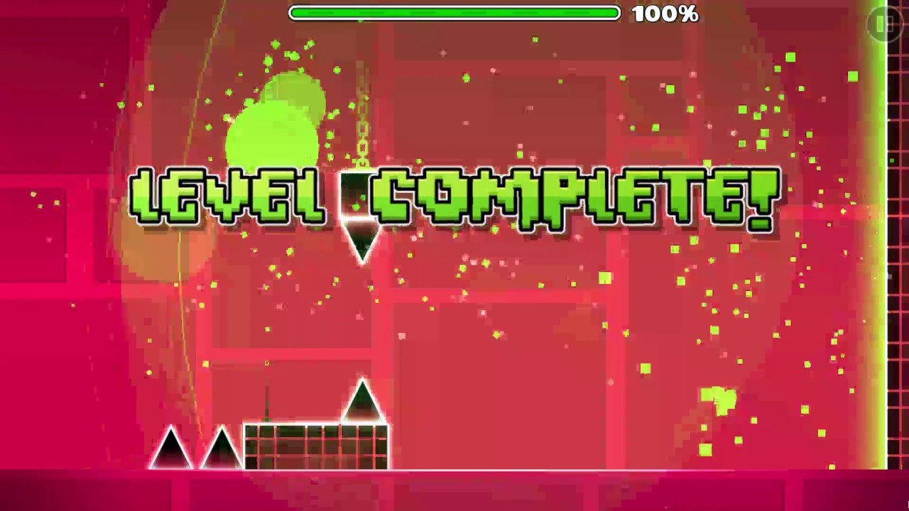 Geometry Dash Completing Levels 4 - 6 (With coins) - YouTube