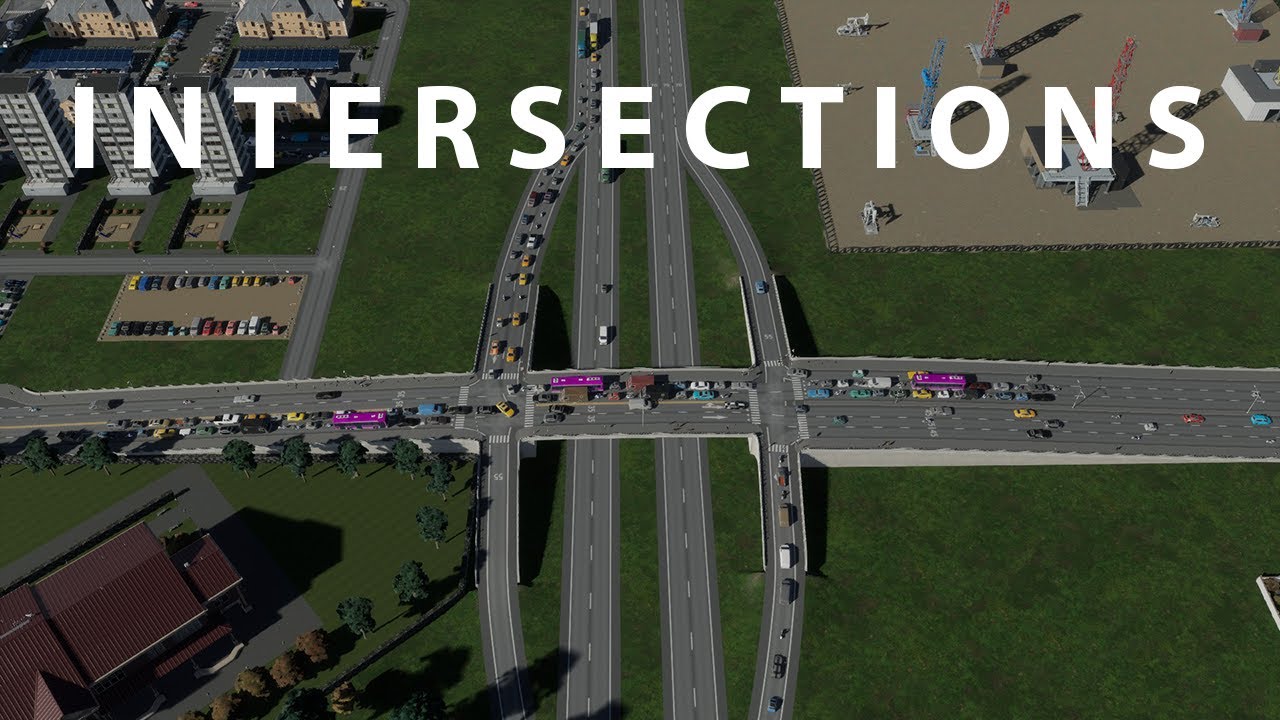 How To Improve Your Intersections in Cities Skylines 2 - YouTube