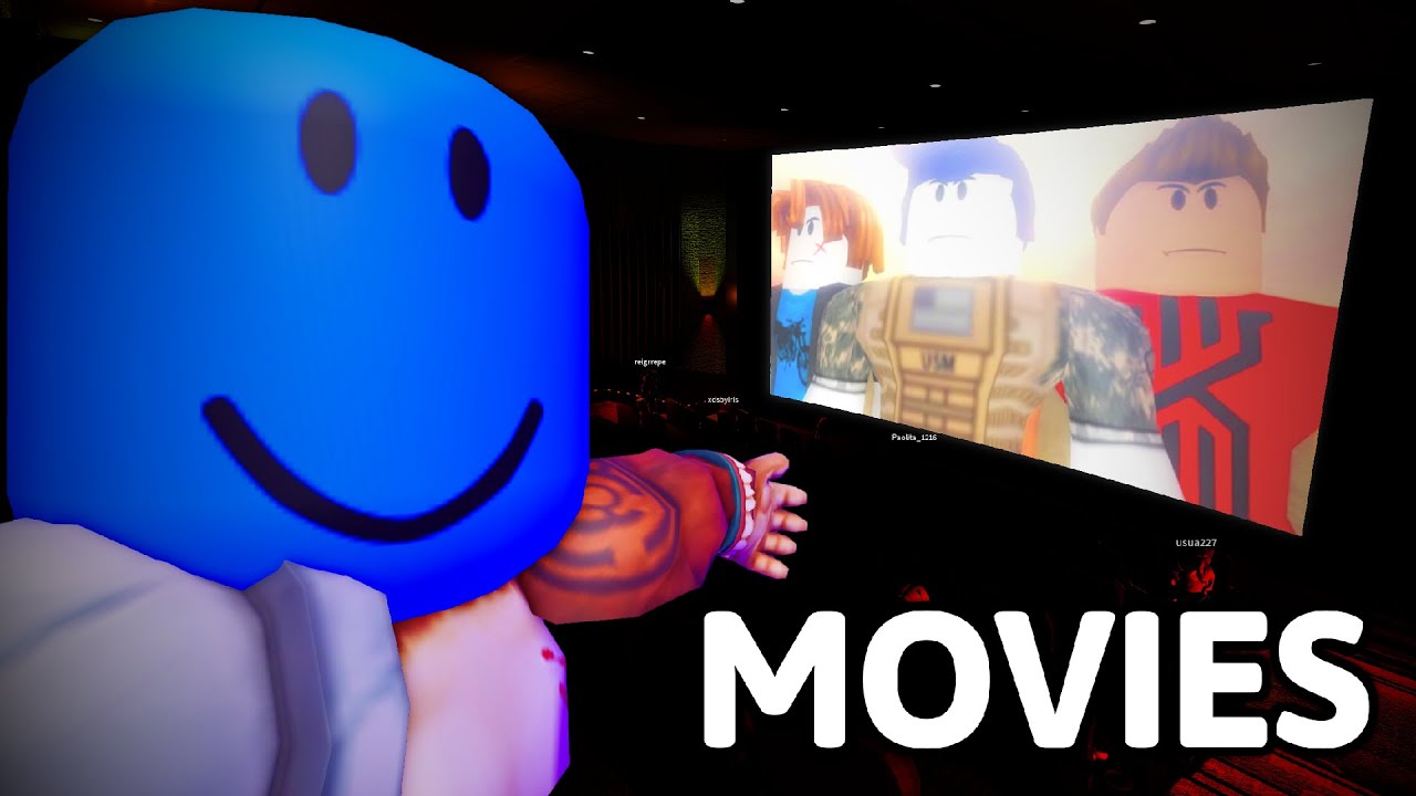 we went to a roblox cinema 📽️ - YouTube