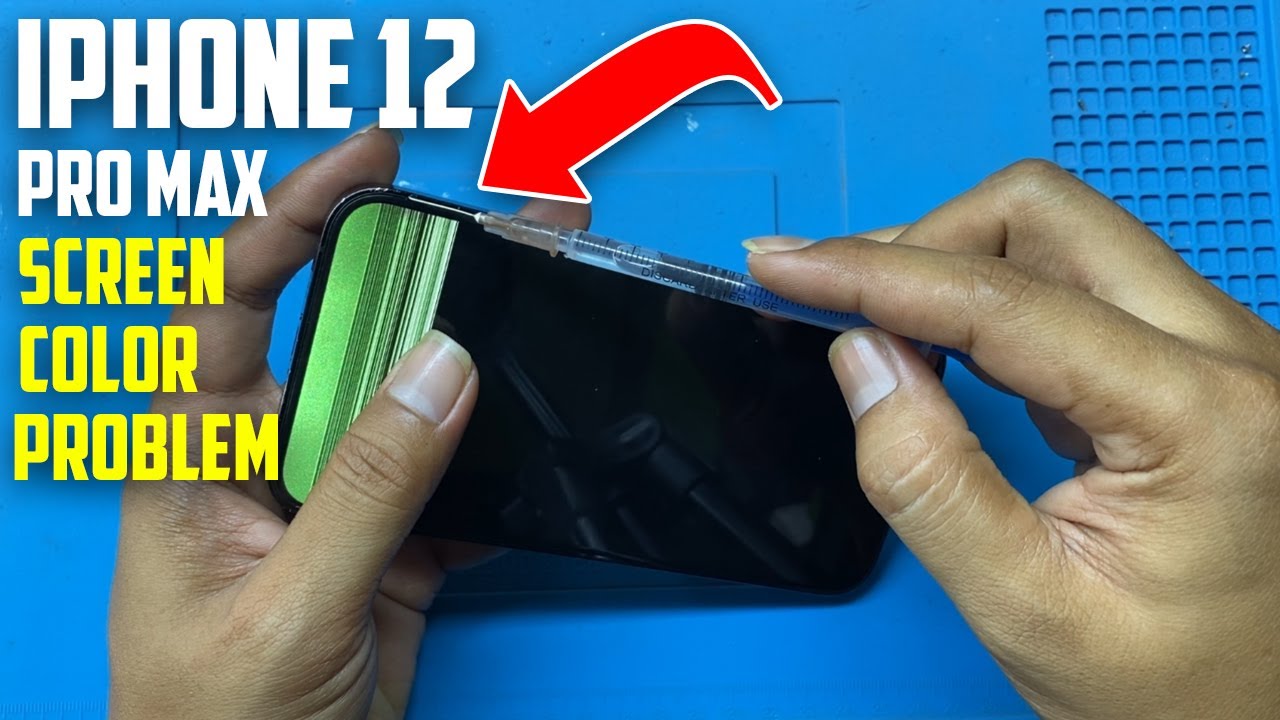 iPhone 12 Pro Max Screen Color Problem - Explained & Solutions - YouTube
