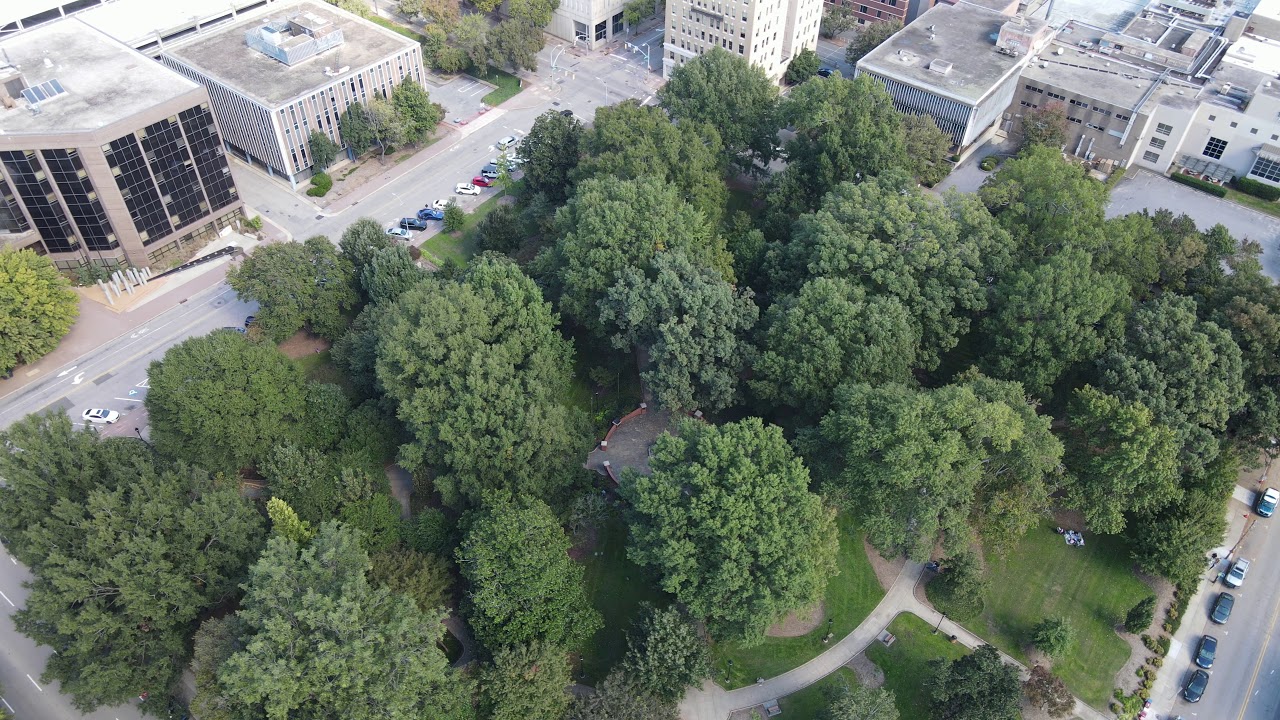Drone Nash Square Raleigh - YouTube