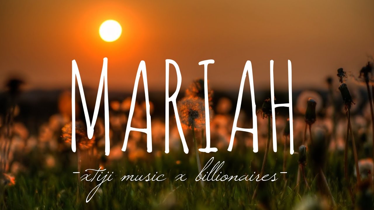 MARIAH LYRIC VIDEO - YouTube
