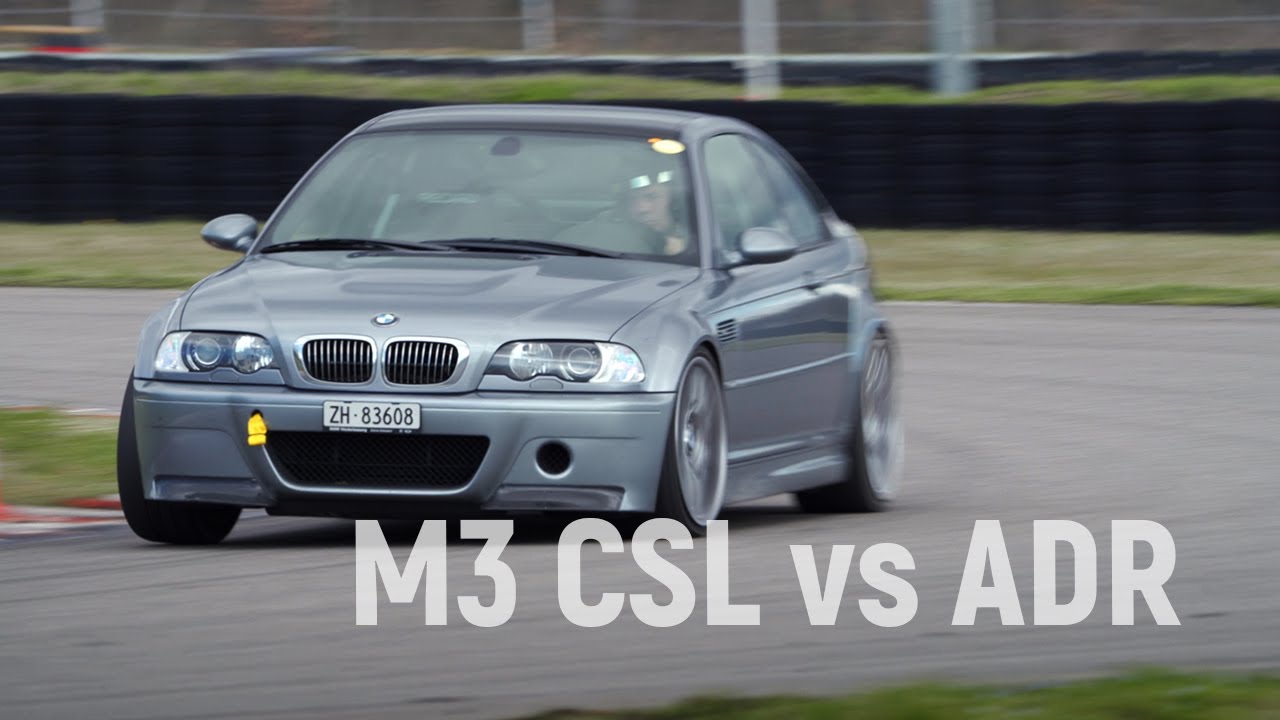 Raw Sound: BMW M3 CSL at Anneau du Rhin with AlexK - YouTube