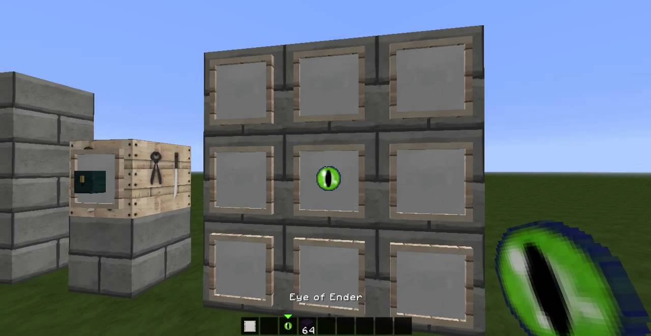 Minecraft hoe maak je een enderchest - YouTube