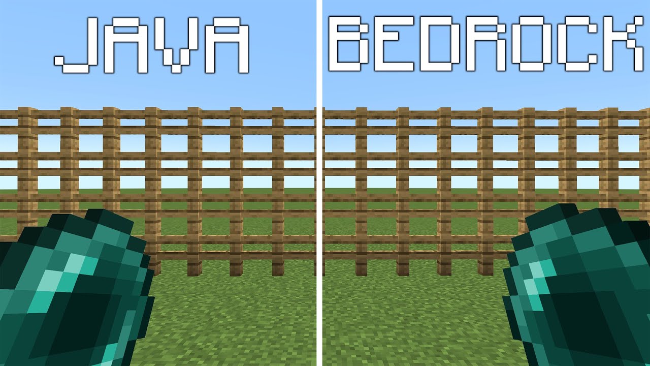 java vs bedrock - YouTube