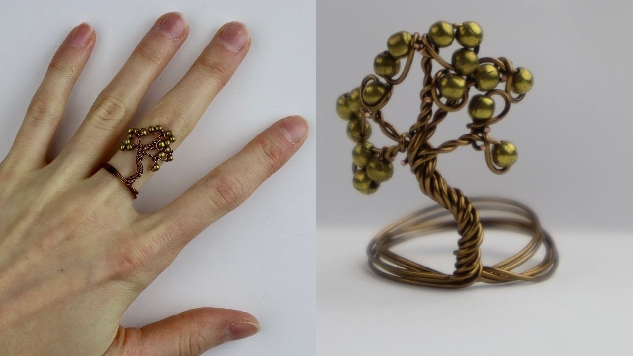 Wire Tree Ring Tutorial - YouTube