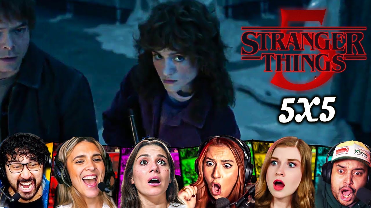 "Nancy Shoots the Sphere" Reactions! Stranger Things Season 5 Episode 5 ...