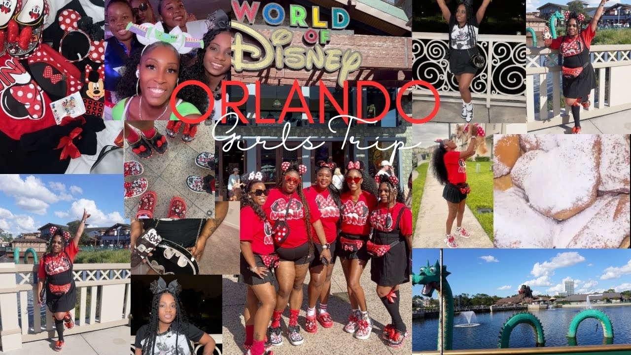 Girls Trip To Orlando : City Walk | Disney Springs | Fun Weekend - YouTube