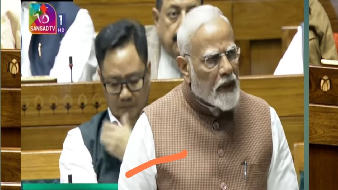 PM MODIJI Speech Live #Parliament live | Pm modi lok Sabha live speech ...