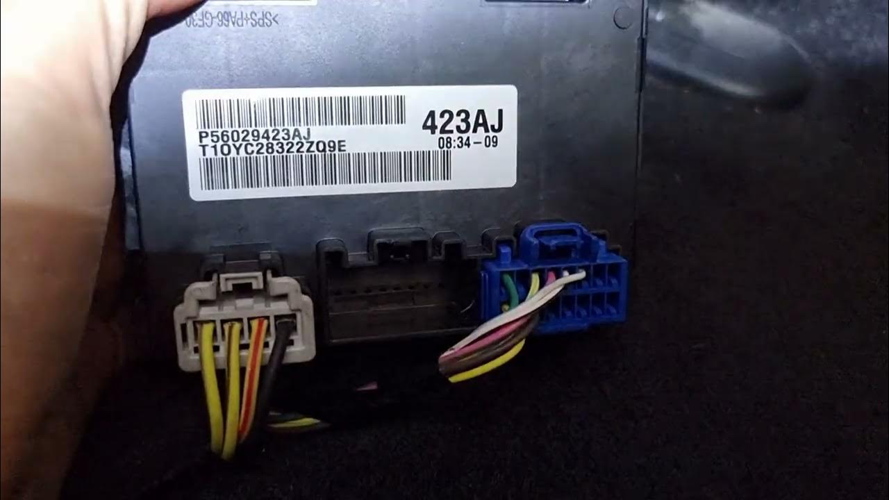 jeep grand cherokee 2014 transfer case control module location - YouTube
