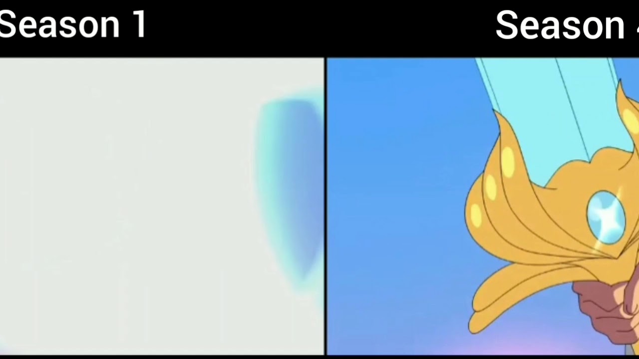 she-ra and the princesses of power intro comparison - YouTube