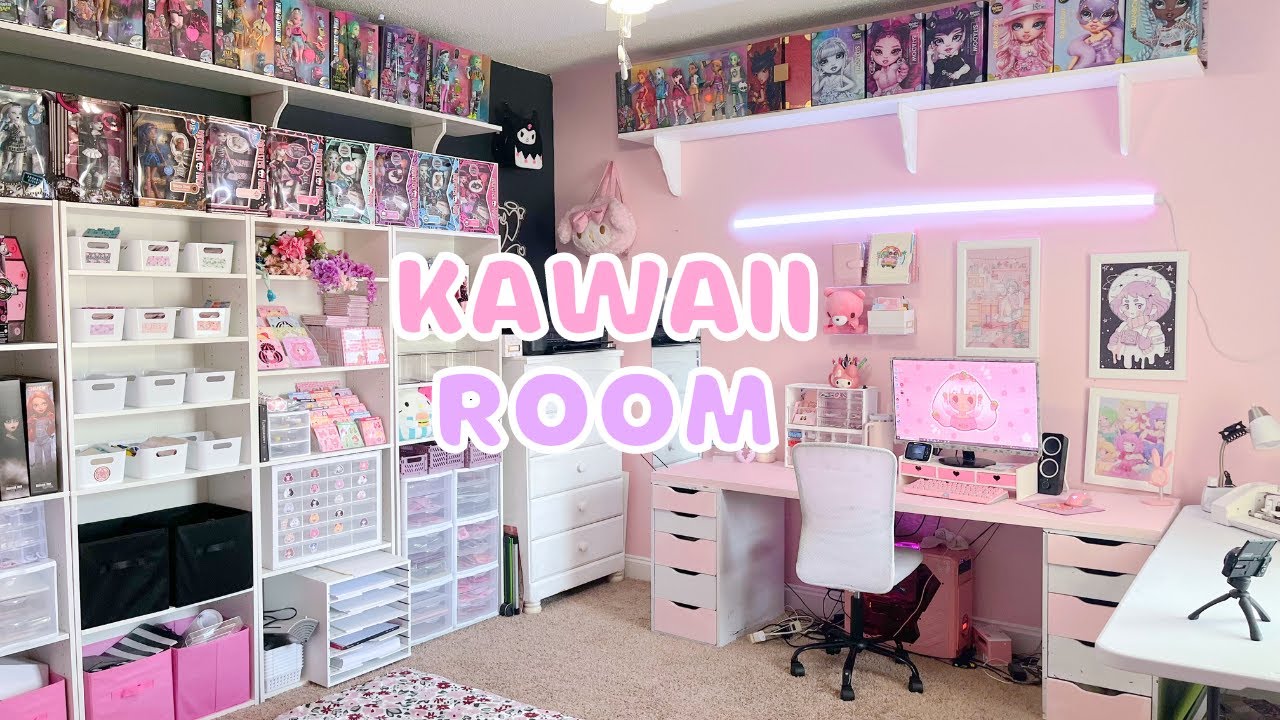 KAWAII ROOM?STUDIO TOUR - YouTube