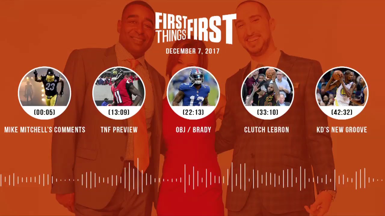 First Things First audio podcast(12.7.17)Cris Carter, Nick Wright ...
