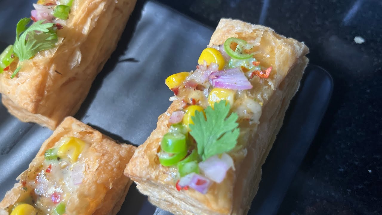 Cheese Chili Corn Khari | 1 Minute Microwave Recipe | Tea Time Snack ...