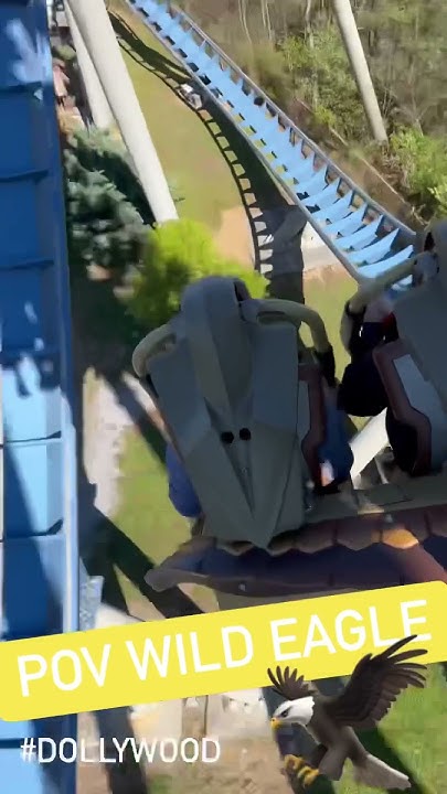 POV on the Wild Eagle at Dollywood.. #theghost #dollywood #vacation - YouTube