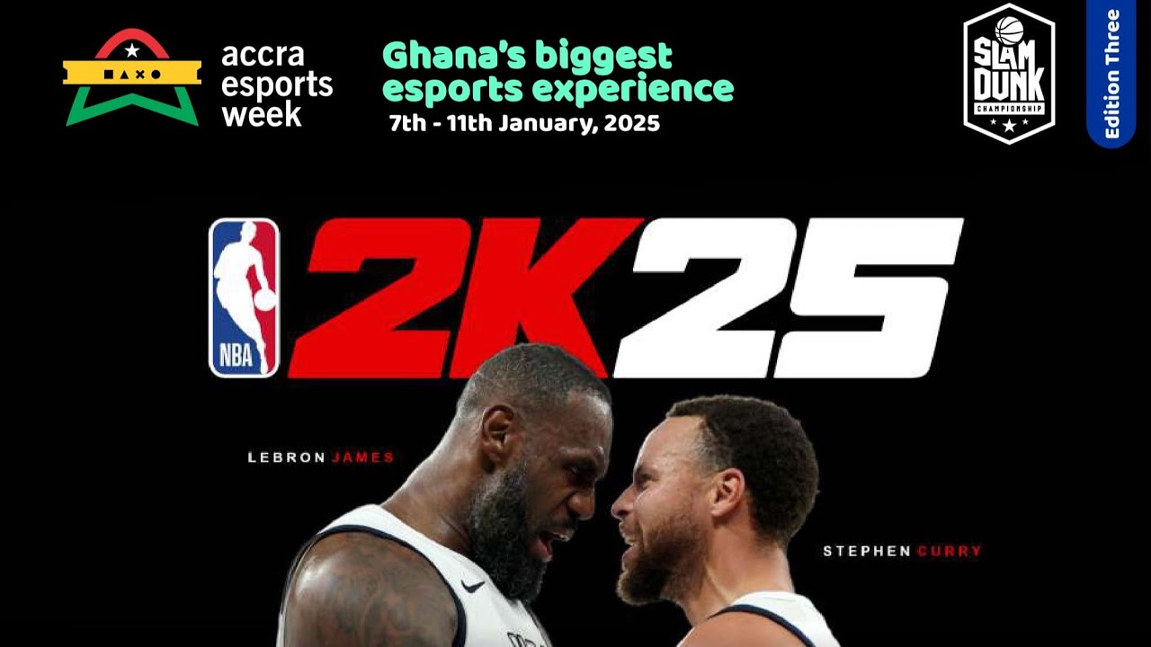 NBA2K 25 ROAD TO GRAND FINALS | ACCRA ESPORTS WEEK 2025 - YouTube