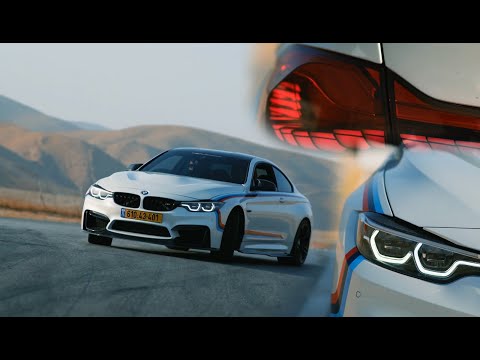 BMW M4 drift in israel - RAW Sound | 4k