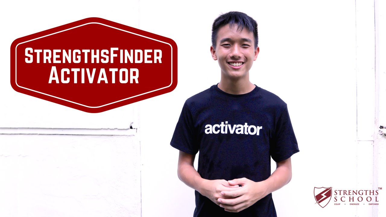 Gallup StrengthsFinder 'Activator' Youth Video Resource by Strengths ...