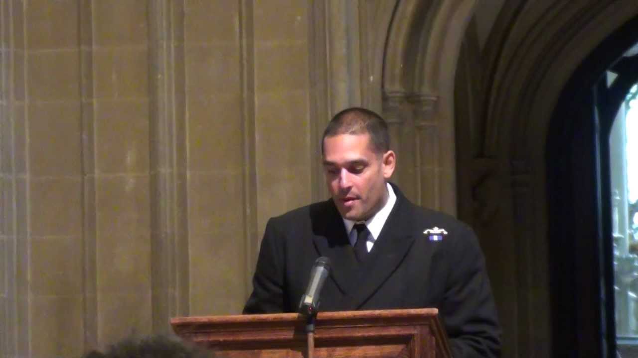Former Pupil Commander Ryan Ramsey speaking at Speech Day 2012 - YouTube