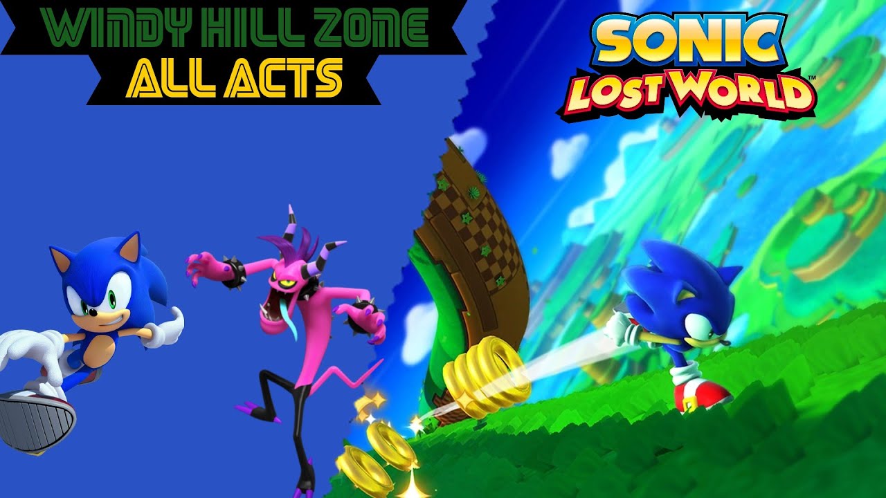 Windy Hill Zone - All Acts : Sonic Lost World - YouTube