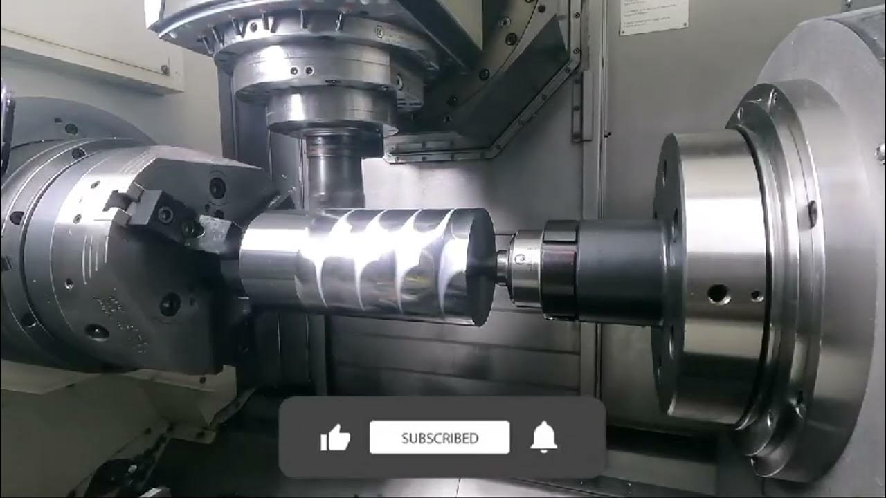 5 axis TURNMILL - YouTube