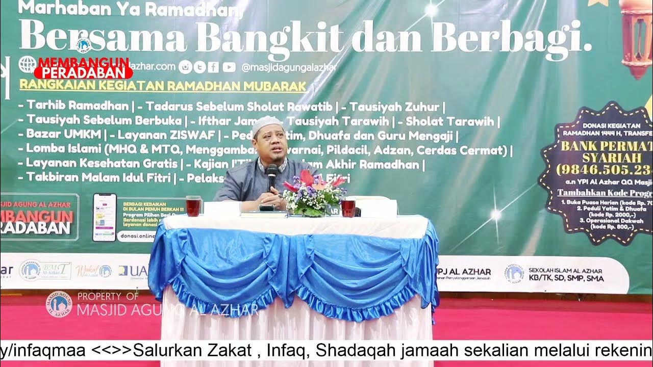 Tausiyah Sebelum Berbuka Puasa Ramadhan 18 - Drs. H. Suwardi Sumela, M. Pd. - YouTube