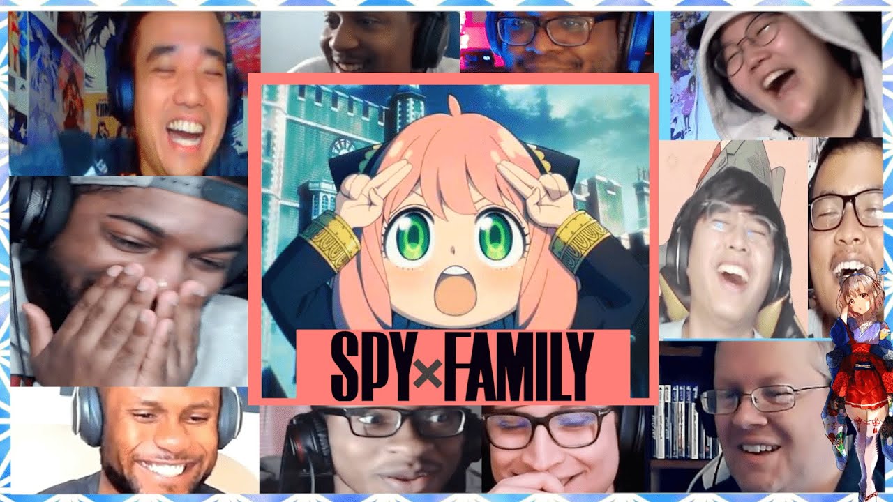 REACTION TO ANYA!!Spy x Family 【REACTION MASHUP!!】 - YouTube
