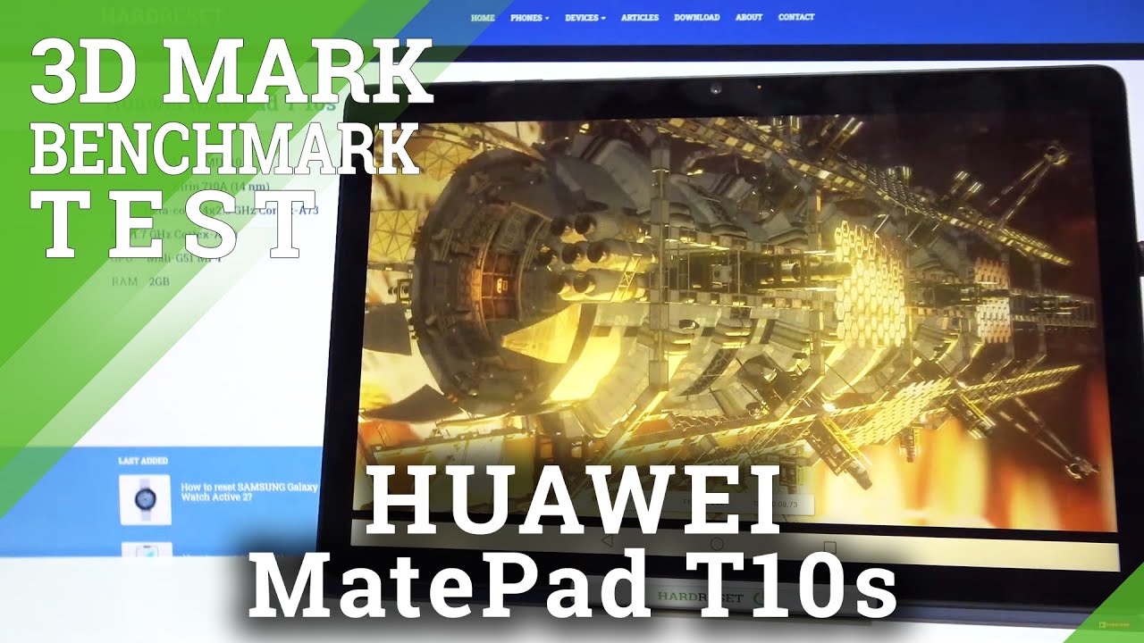 Benchmark 3D Mark in HUAWEI MatePad T10S – Test Performance - YouTube