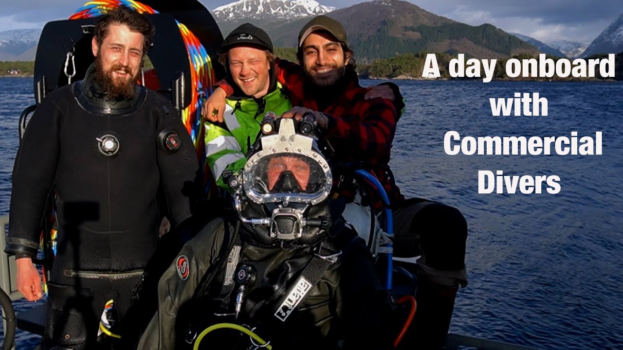 A DAY ONBOARD ON A COMMERCIAL DIVING VESSEL - YouTube