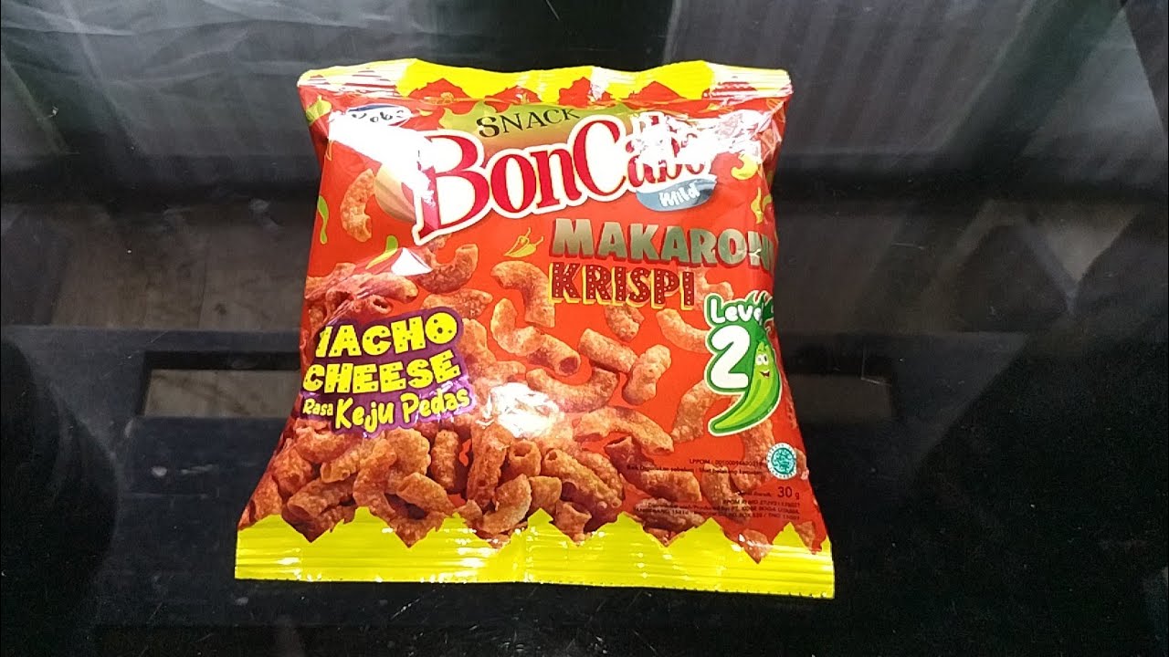 Review Produk #1363 : Bon Cabe Makaroni Krispi Level 2 Nacho Cheese ...